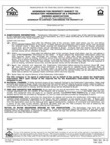 Real Estate Forms – Land Over Texas
