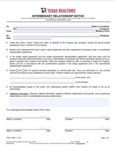 Real Estate Forms – Land Over Texas