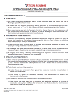 Real Estate Forms – Land Over Texas